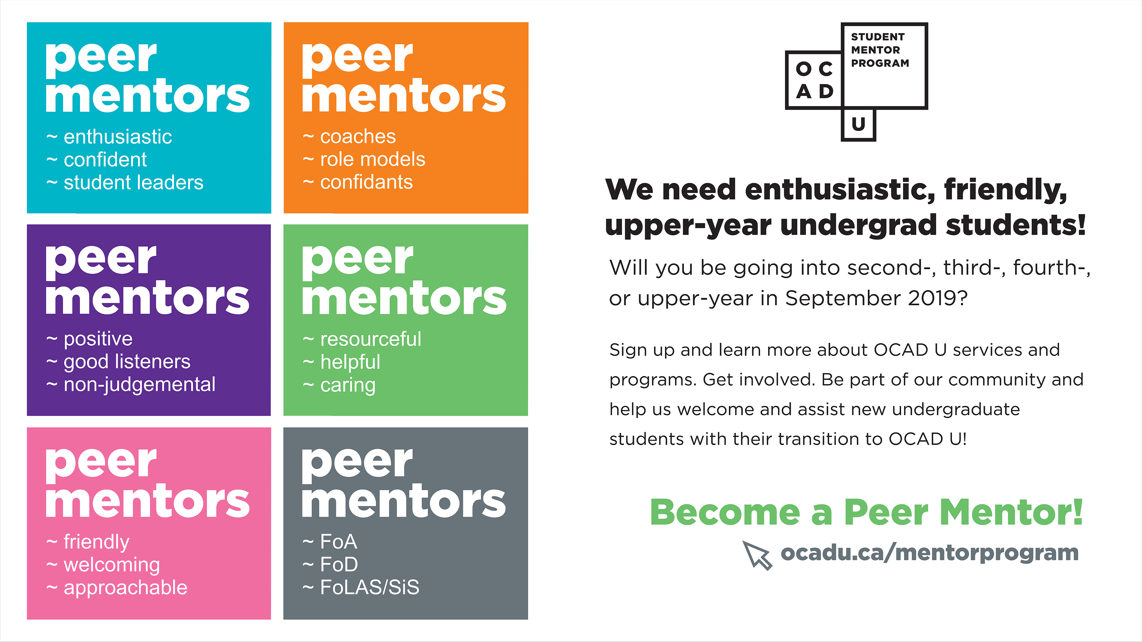 Peer Mentor Ocad University